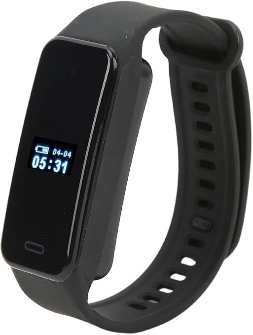 Full HD Smart Band Hidden Camera with Audio Recording, Invisible Lens ...